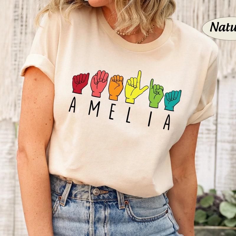 Sign Language Shirt - Etsy