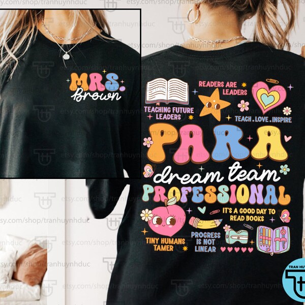 Paraprofessional Shirt - Etsy