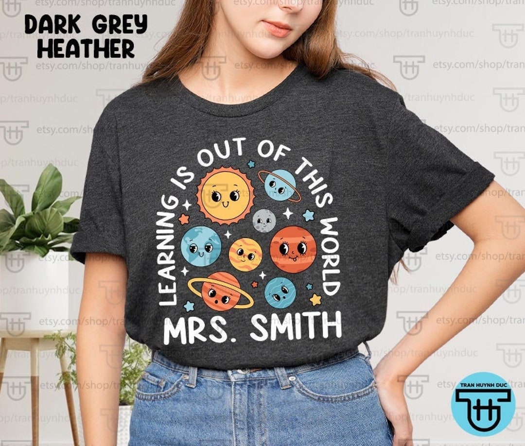 Science Teacher Shirt Back to School Tshirt for Teacher Solar System ...