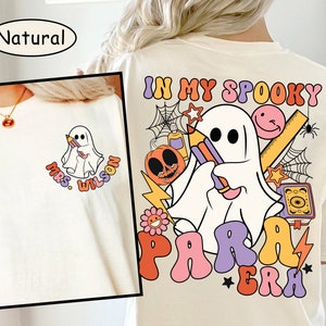 Paraprofessional Shirt, Personalized Para Halloween Shirt, Spooky Para ...