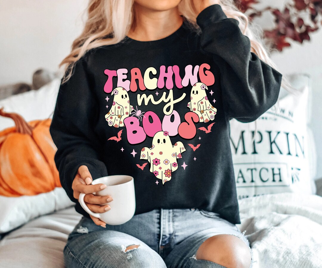 Teacher Shirt Teaching My Boos Teacher Halloween Shirt - Etsy
