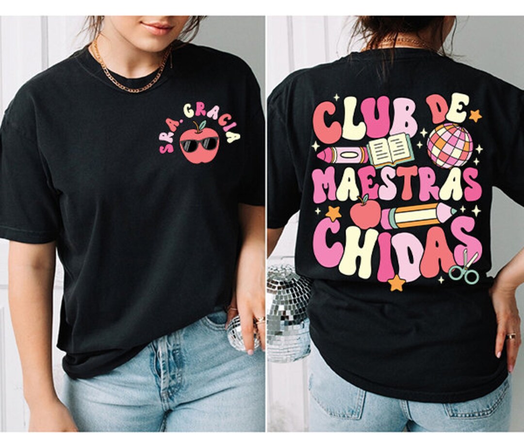 Spanish Teacher Shirt Maestra Shirt Maestra Sweatshirt Bilingual