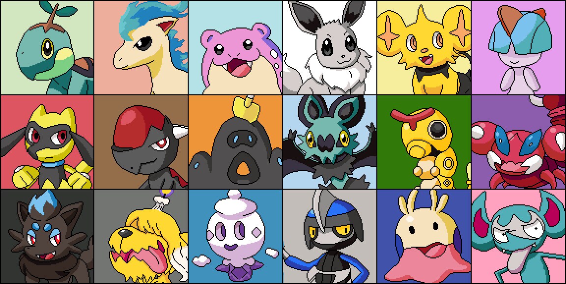 Pokemon and Fakemon Portraits - Etsy Ireland