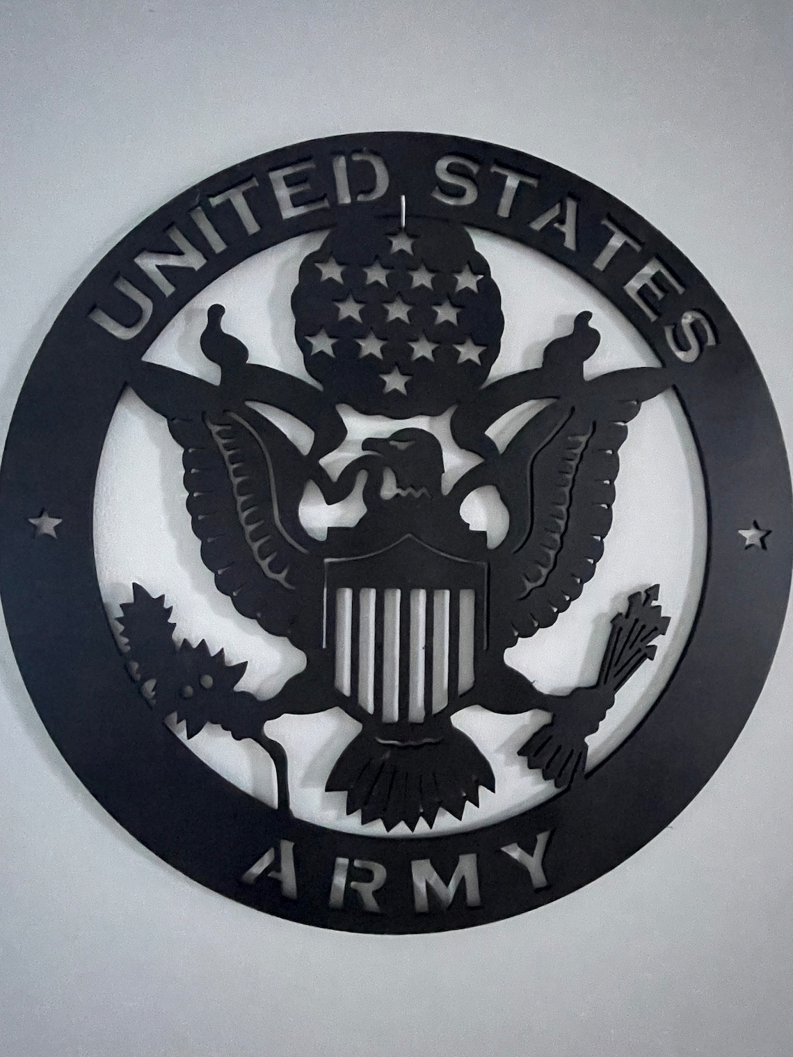 United States Army Sign, Metal Military, Army Veteran, Military Family ...