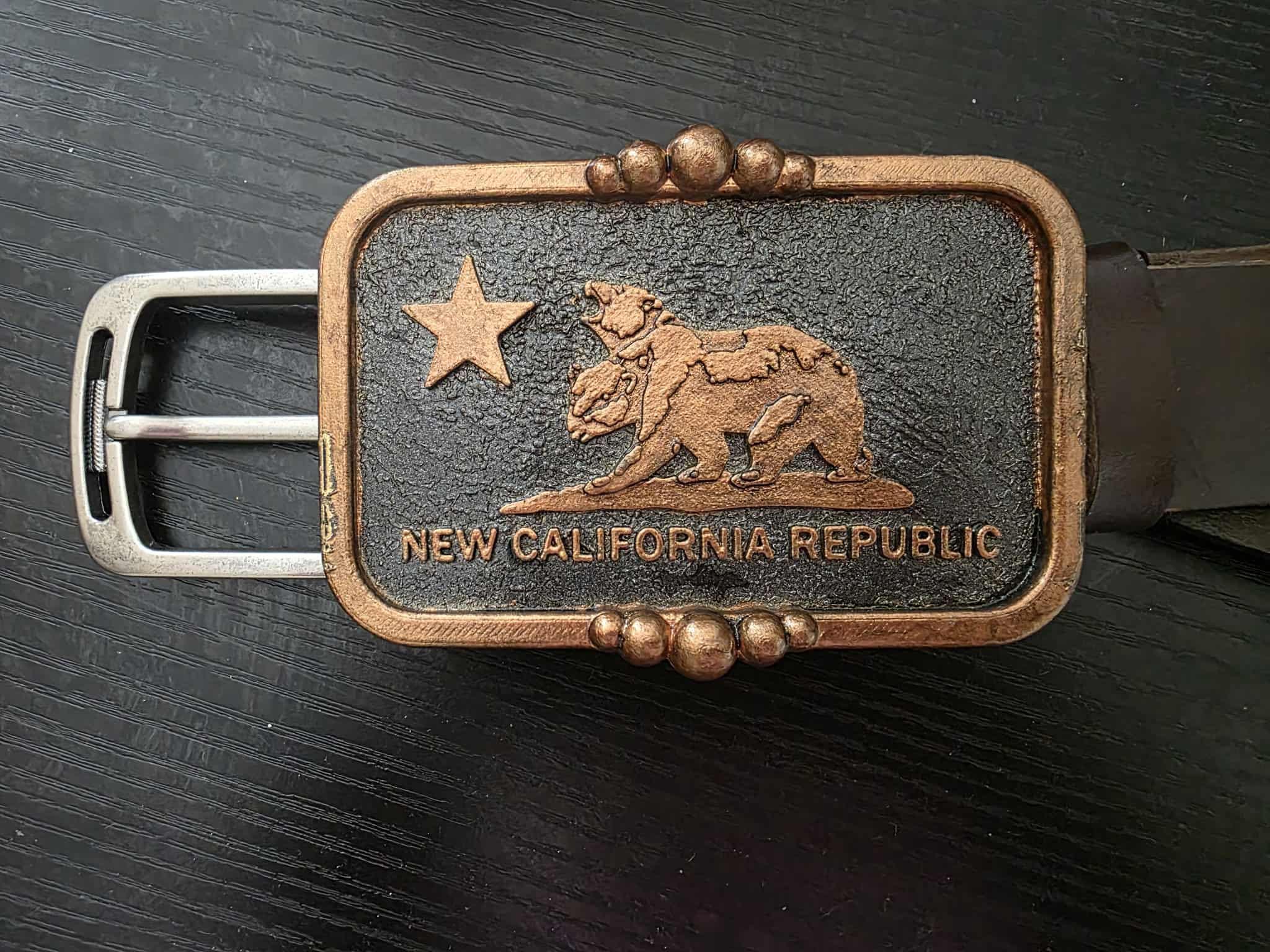 Fallout: New Vegas NCR Ranger Belt Buckle - 3D Printed Buckle - Etsy
