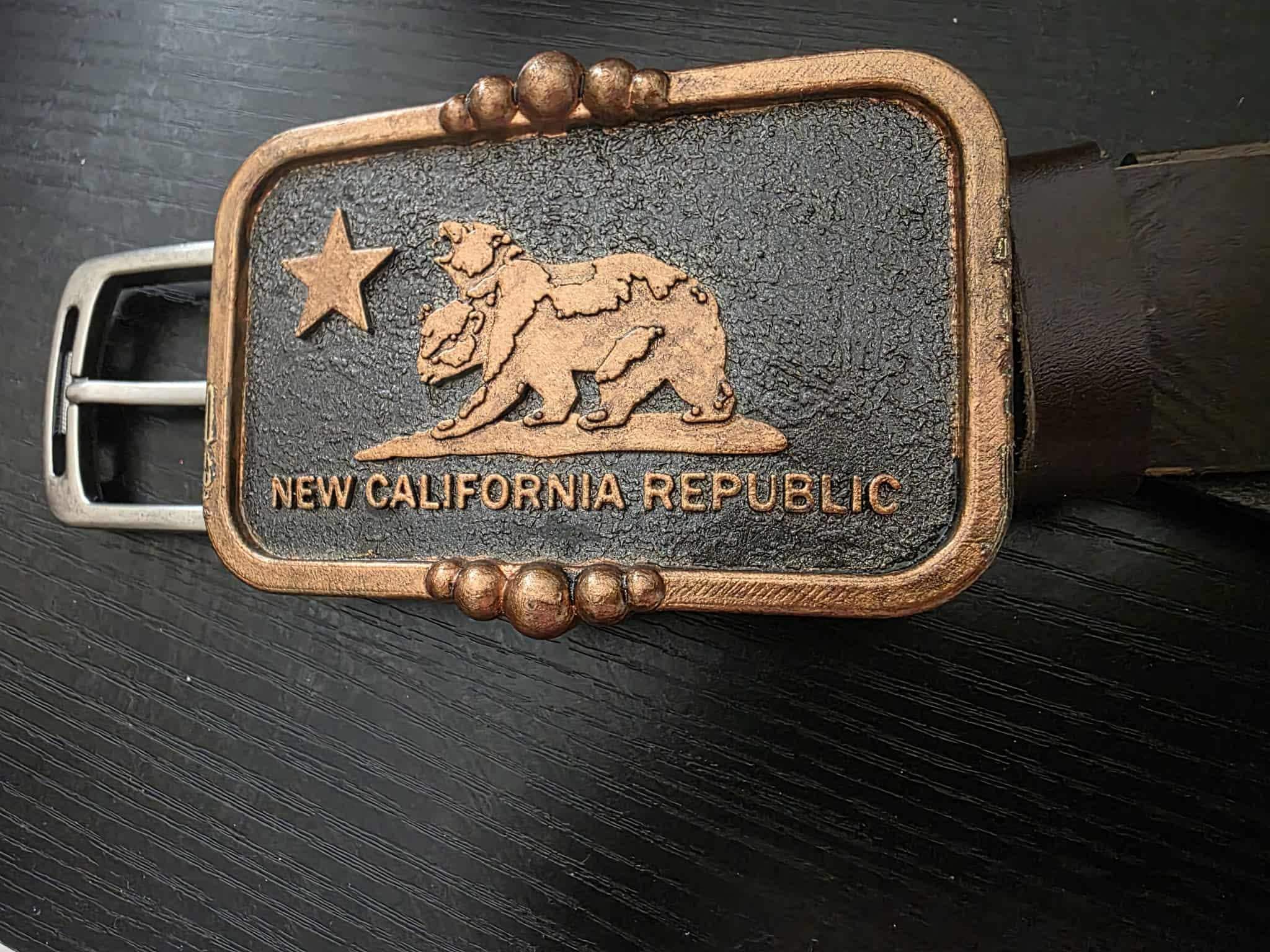 Fallout: New Vegas NCR Ranger Belt Buckle - 3D Printed Buckle - Etsy