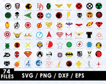 Superhero Svg - Etsy