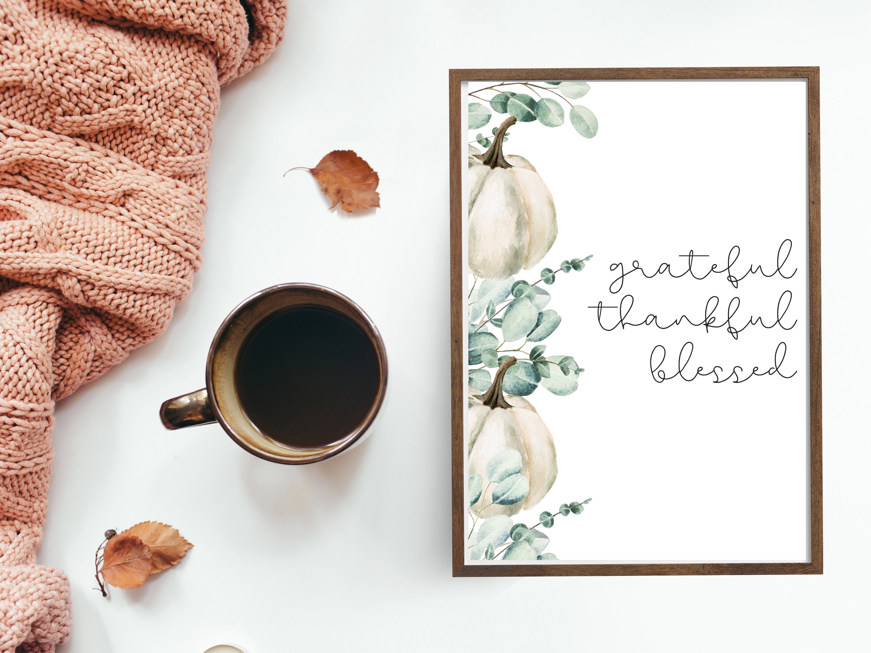 Thanksgiving Art Print - Etsy