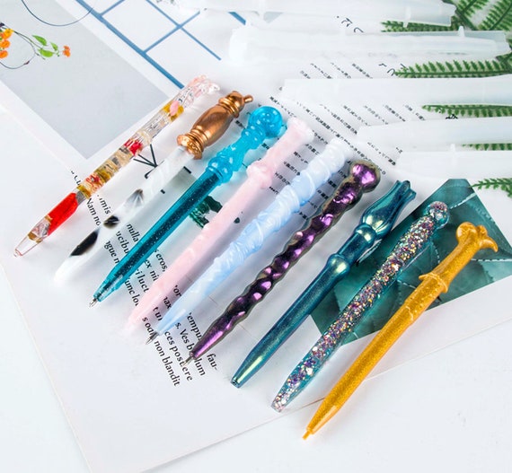10 Kinds Magic Wand Ballpoint Pen Silicone Mold DIY Handmade - Etsy