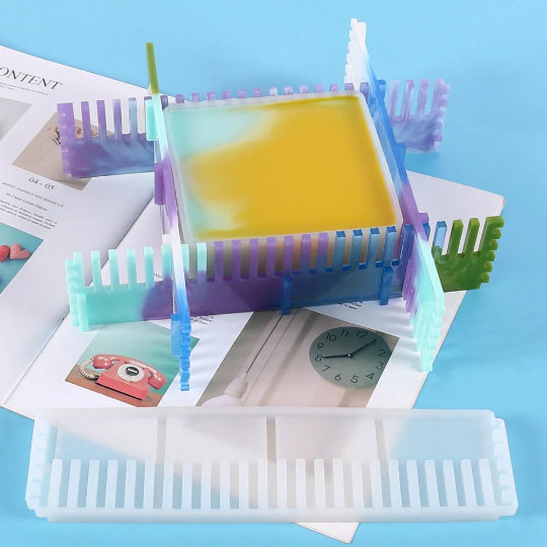 Fixed Stand Board Mold for DIY Silicone Molds, Spliced Board Resin Mold ...