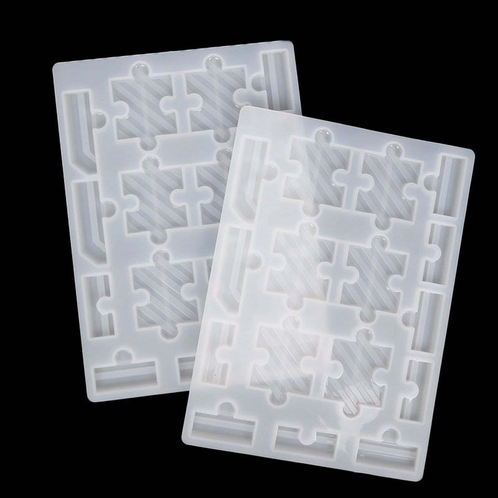 DIY Puzzle Chess Game Board Mold for Resin Silicone 3D - Etsy