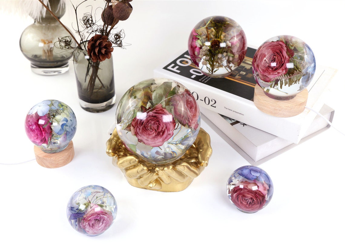 Large Resin Ball 60mm 120 Mm Ball Silicone Molds epoxy Resin - Etsy