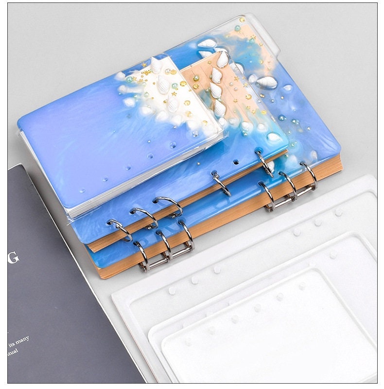 A5 A6 A7 Notebook Cover Resin Mold Journal Cover Mold Silicone - Etsy ...