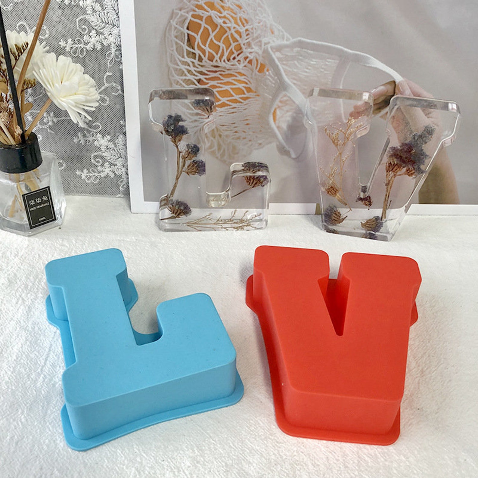 Jumbo 4'' & 7'' Inch Alphabet Mold large - Etsy