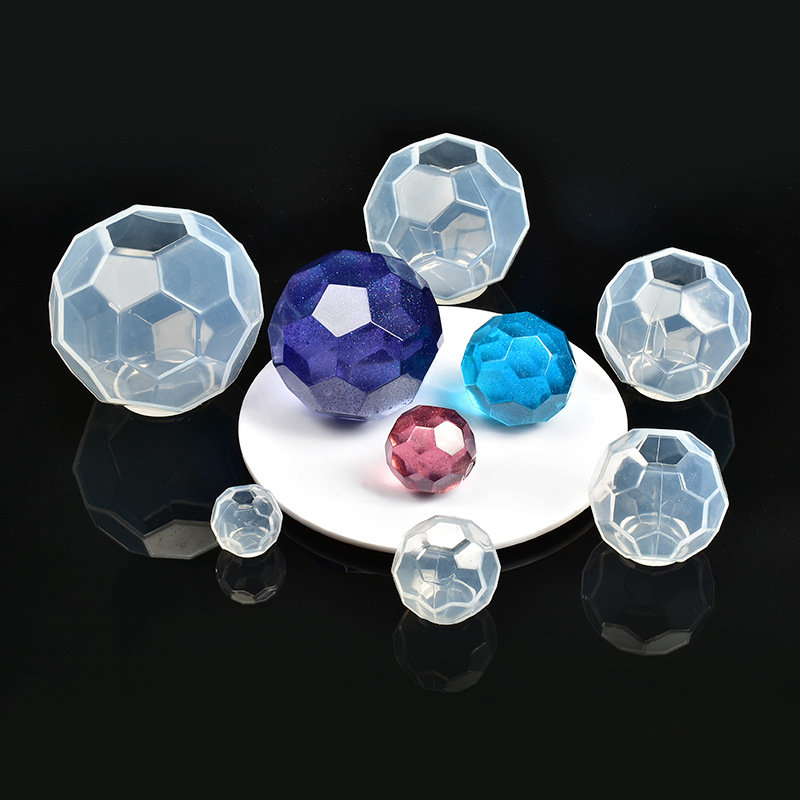 Hexagon Ball 1 2 3 4 Inch Silicone Ball - Etsy