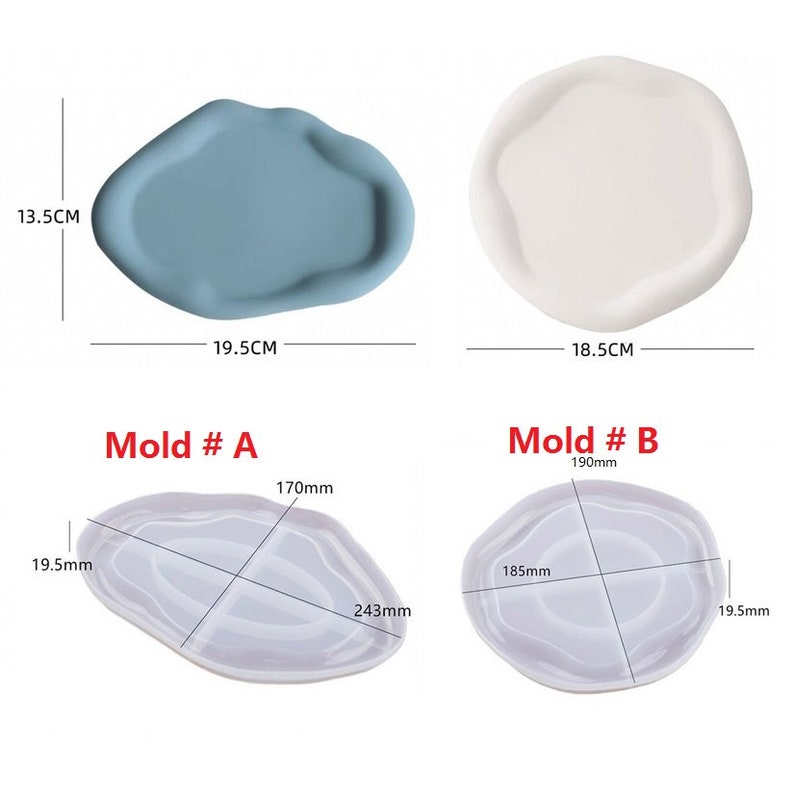 Necklace & Rings Display Stand Silicone Mold DIY Handmade - Etsy