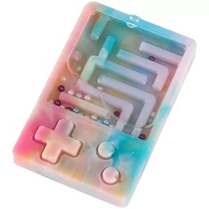 Maze Game Quicksand Keychain Mold ,epoxy Resin Square ,celephone Maze ...