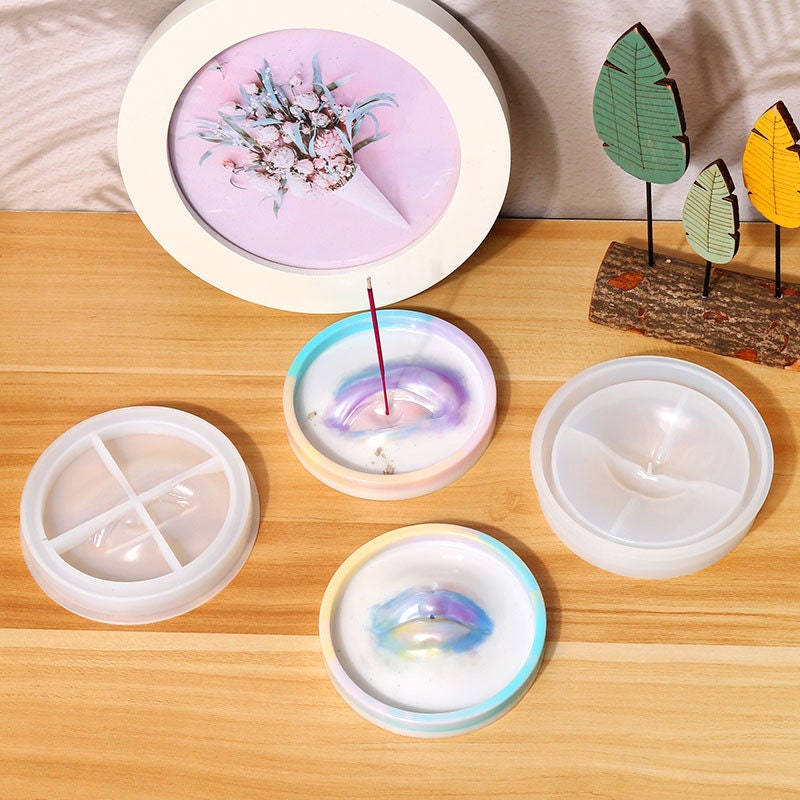 Eye and Lip Incense Holder Mold , Long Incense Sticks Holder Mold , DIY ...