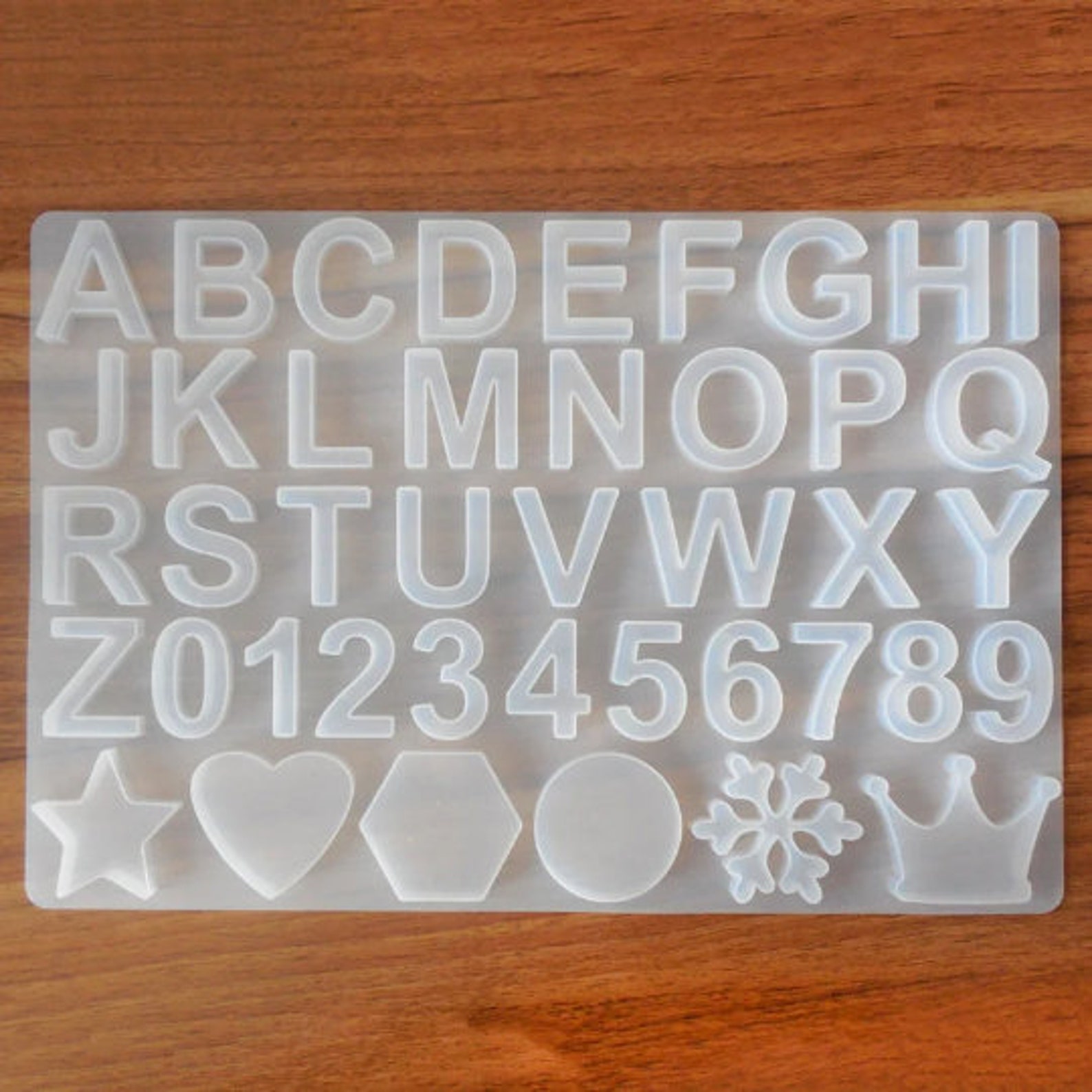 Lowercase Number Alphabet Silicone Mold Lower Case Letter - Etsy