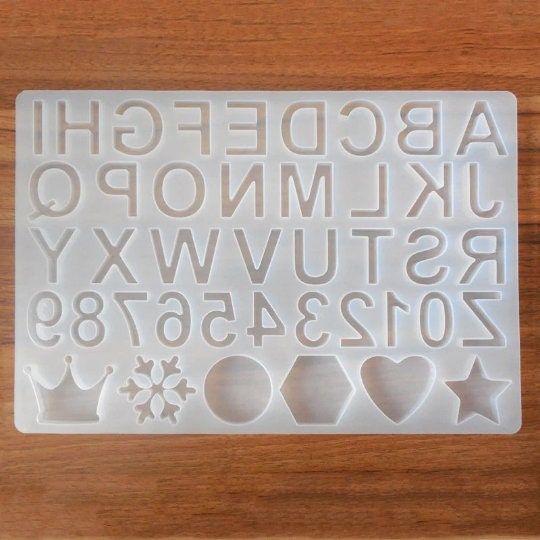 Lowercase Number Alphabet Silicone Mold Lower Case Letter - Etsy