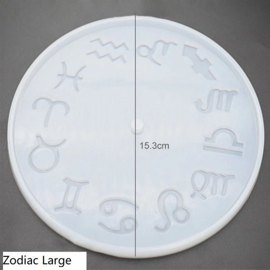 Clock Molds With Clock Hardware CLASSIC NUMBER CLOCK Mold - Etsy