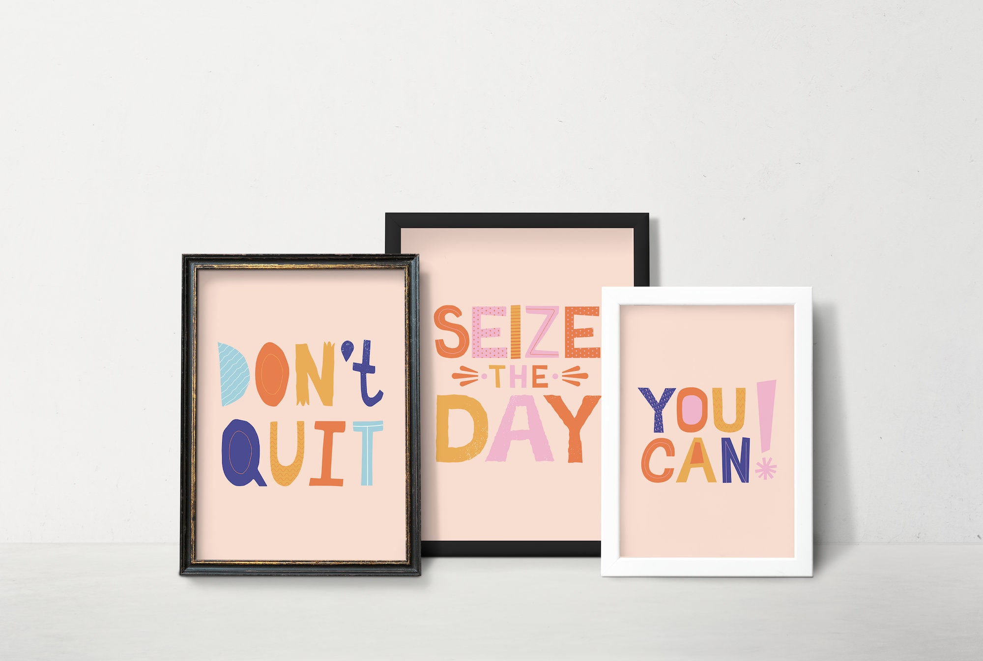 Positive Quote Poster Bundle 12 Prints // Mental Health Prints ...
