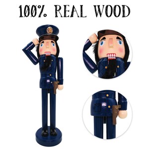 14-inch Wooden Nutcrackers Christmas Decoration Figures Home Décor ...
