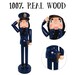 14-inch Wooden Nutcrackers Christmas Decoration Figures Home Décor ...