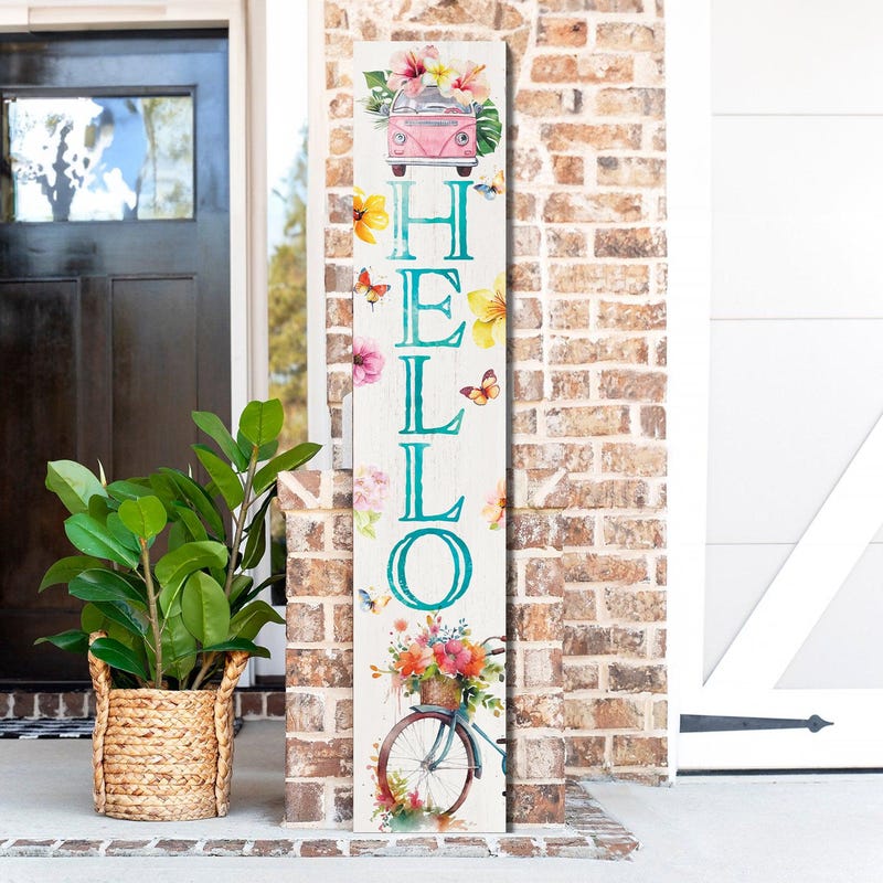 Spring Porch Sign - Etsy