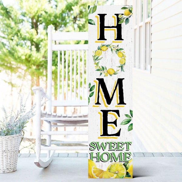Lemon Front Porch Decor - Etsy