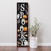 36in Spooky Halloween Porch Sign Front Porch Halloween Welcome Sign ...