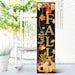 Hello Fall Porch Sign Front Porch Fall Welcome Sign With Vintage Autumn ...