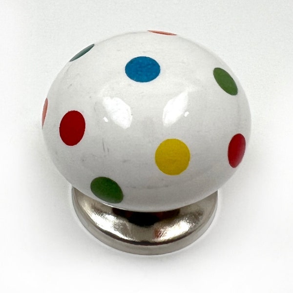Polka Dot Knobs - Etsy