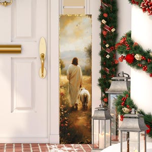 Jesus Christ Porch Sign | Religious Front Porch Plaque | Entryway Decor ...