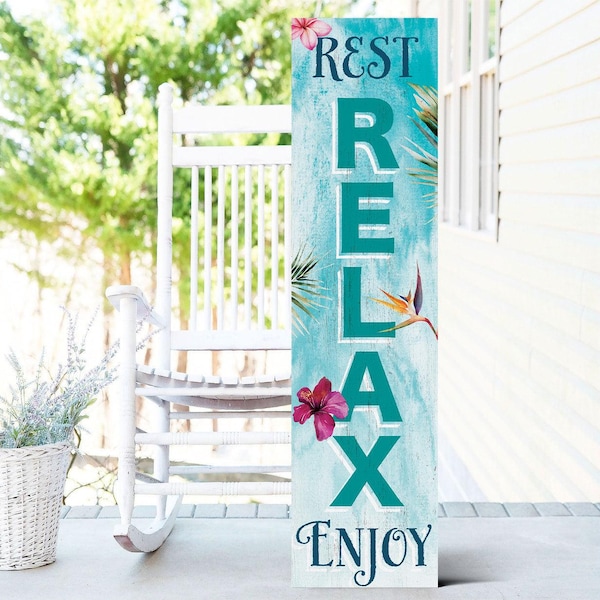 Beachy Welcome Sign - Etsy