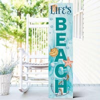 Coastal Welcome Sign, Hibiscus - Etsy