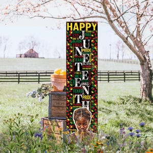 Juneteenth Porch Sign | Juneteenth Outdoor Decor | Multi Sizes ...