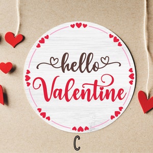 Valentine Welcome Sign, Door Hanger, Valentines Day Decor, Hearts, Love ...