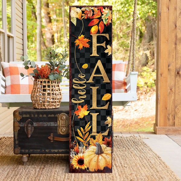 Fall Wood Sign - Etsy