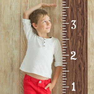 6ft Growth Chart Ruler Playroom Decor Wall Ruler Wood - Etsy