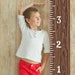 6ft Growth Chart Ruler Playroom Decor Wall Ruler Wood - Etsy