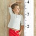 6ft Growth Chart Ruler - Playroom Decor, Wall Ruler, Wood Growth Chart ...