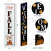 Fall Sign for Home Decor Fall Welcome Sign for Front Door Fall Welcome ...