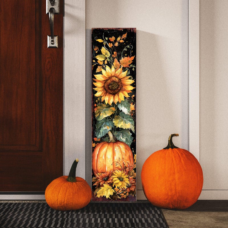 72 Vertical Wood Sign Porch - Etsy