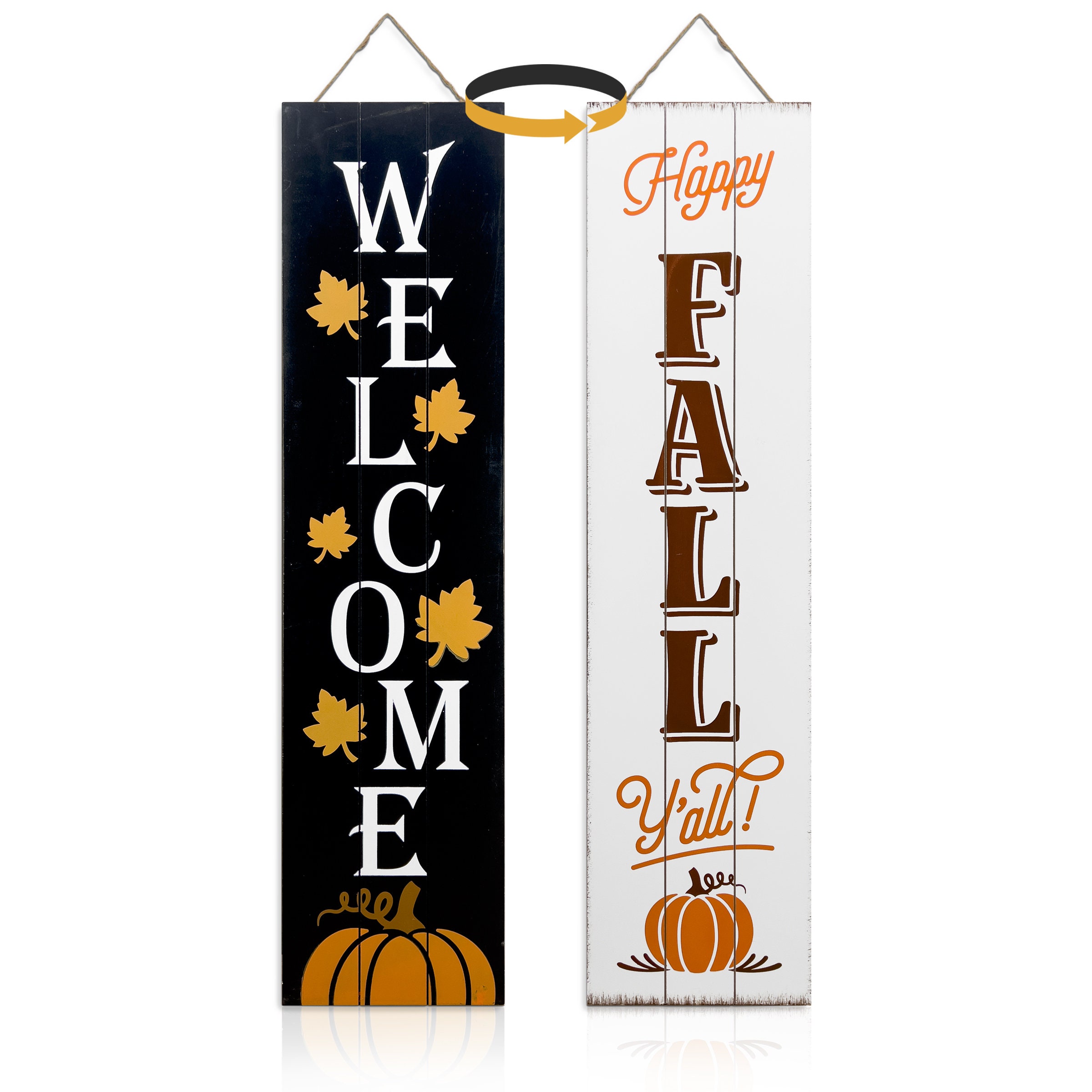 Fall Sign for Home Decor Fall Welcome Sign for Front Door - Etsy