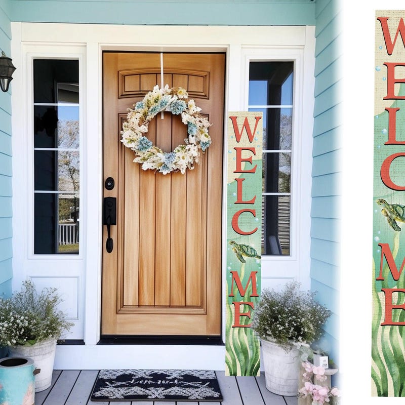Outdoor Welcome Sign - Etsy