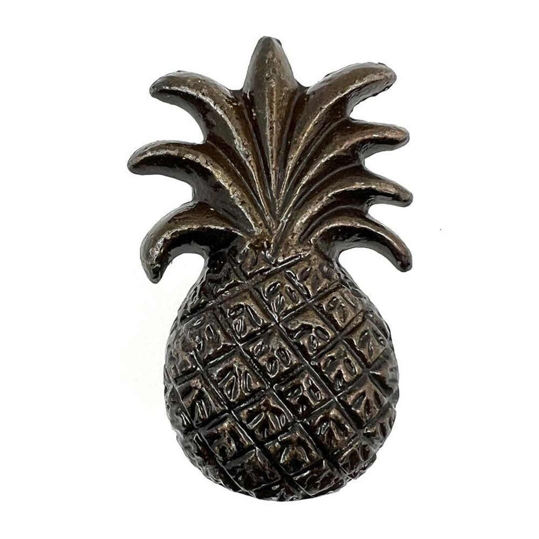 Cast Iron Pineapple Cabinet Knobs 6 Pack Knobs for Cabinets and Drawers ...