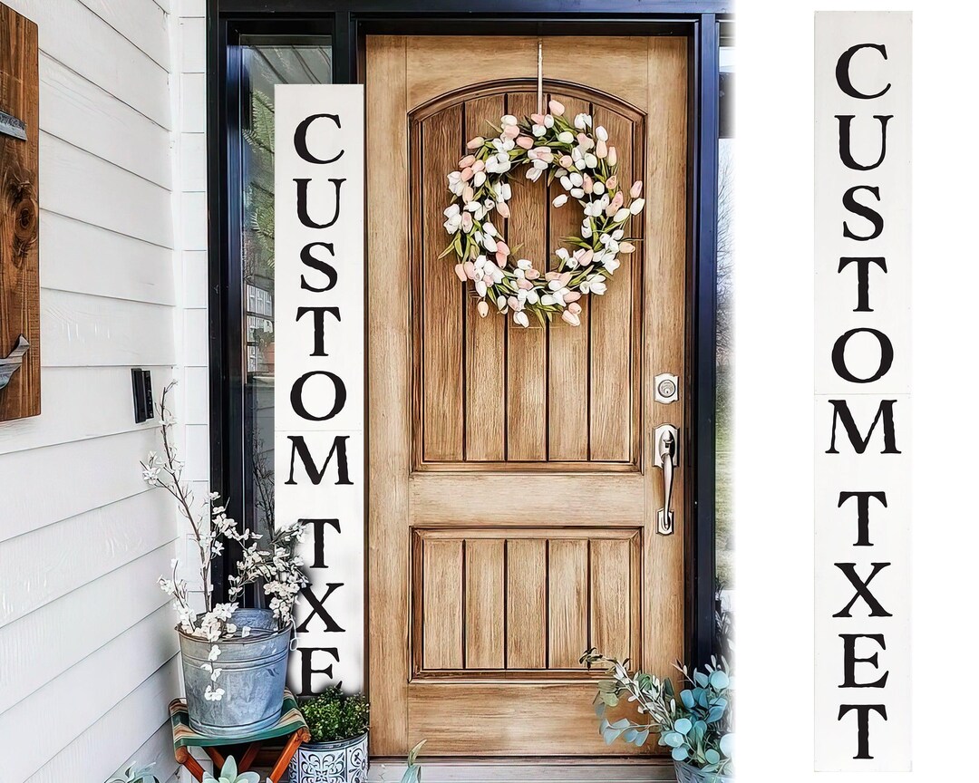 72in Personalized Porch Sign - Etsy
