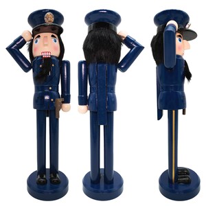 14-inch Wooden Nutcrackers Christmas Decoration Figures Home Décor ...