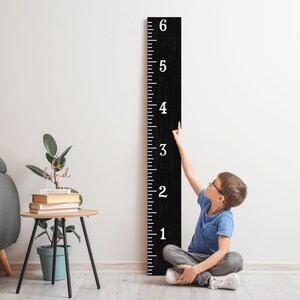 6ft Growth Chart Ruler Playroom Decor Wall Ruler Wood - Etsy